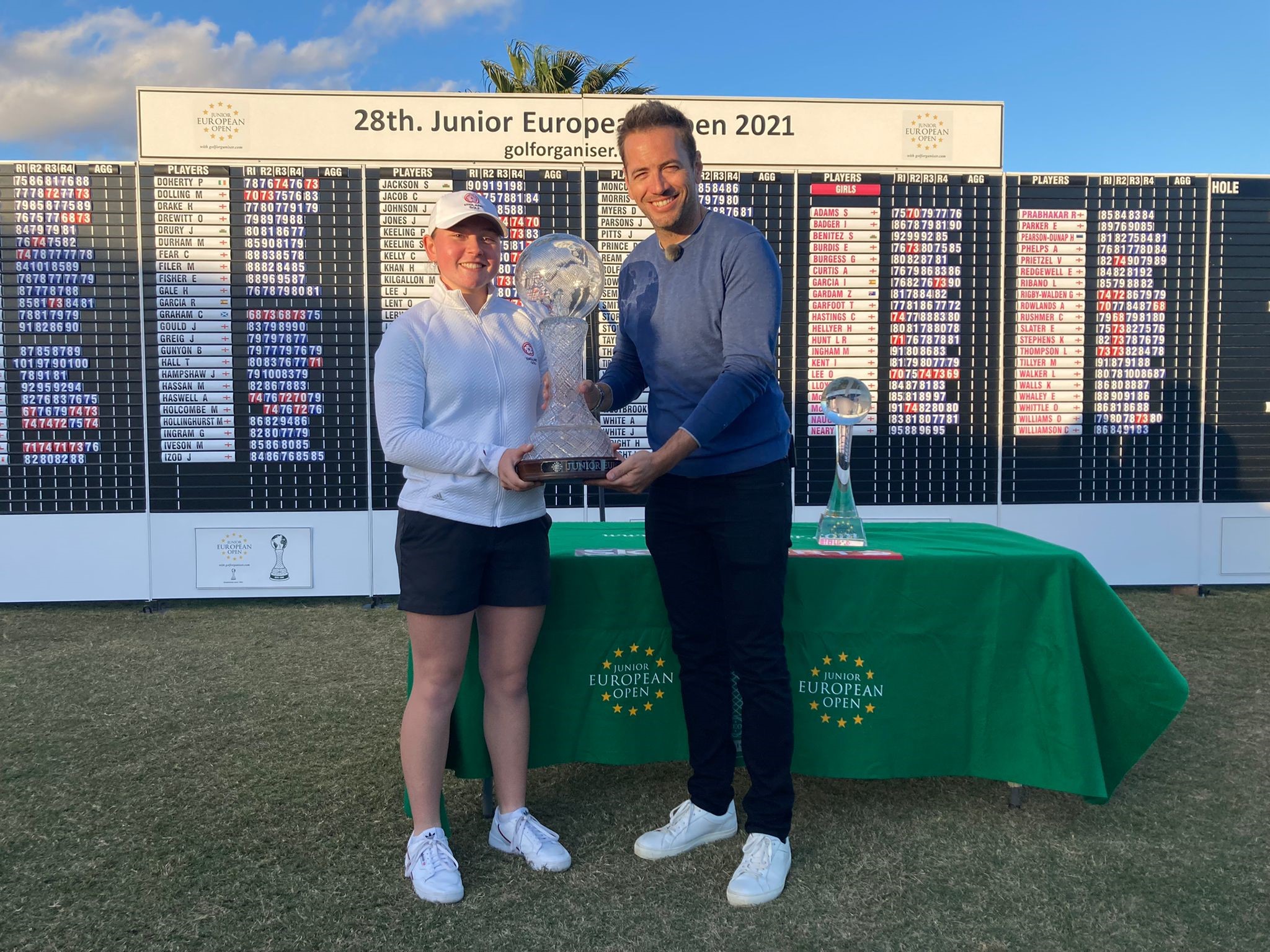 Olivia takes the 2021 Junior European Open title :: Gerrards Cross Golf ...